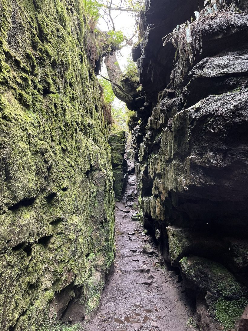 The Roaches and Lud’s church walk in the Peak District