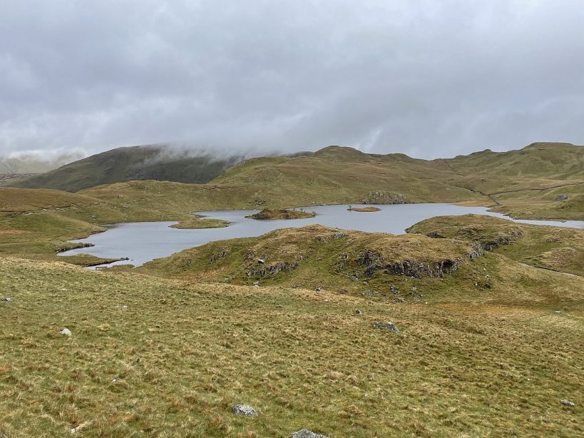 Angle Tarn wild camping adventure in the Lake District